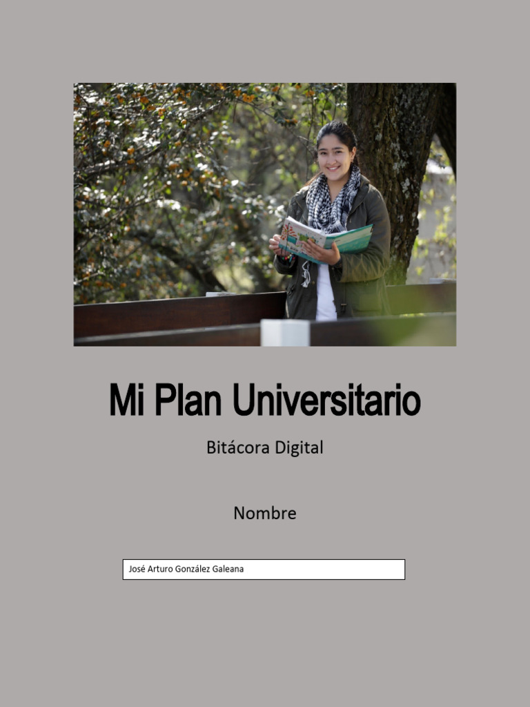 Bitácora Digital - Mi Plan Universitario | PDF