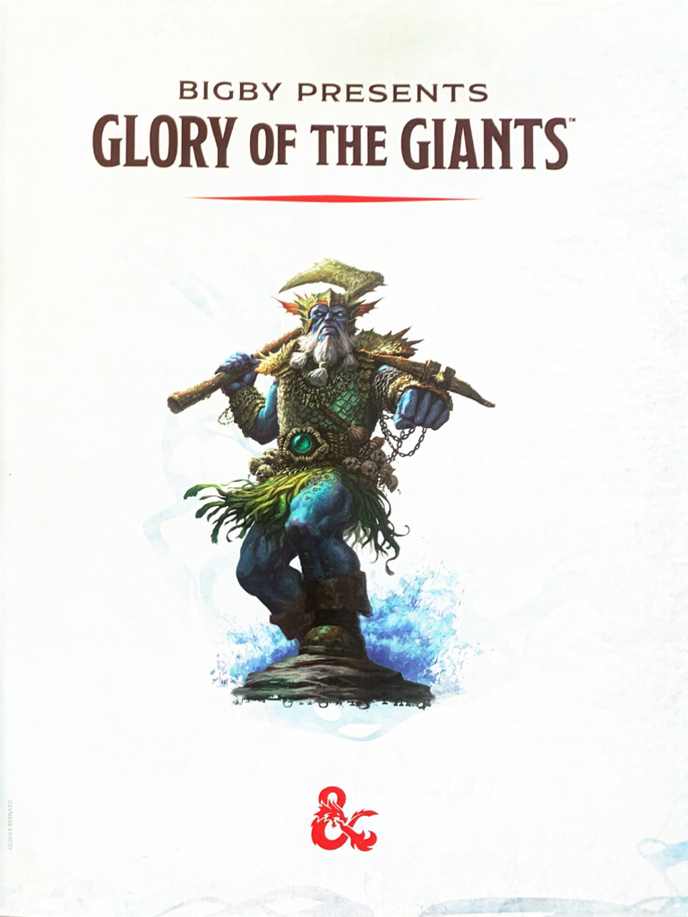 Bigby Presents Glory of The Giants | PDF