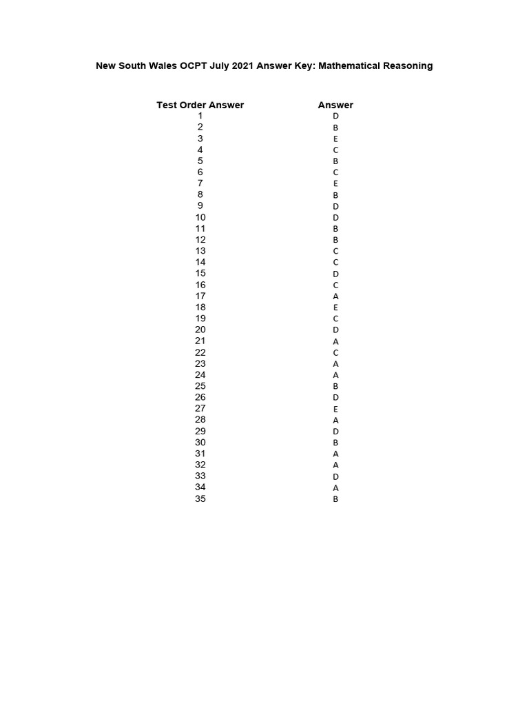 NSW OC21-maths-practice-test-answers | PDF