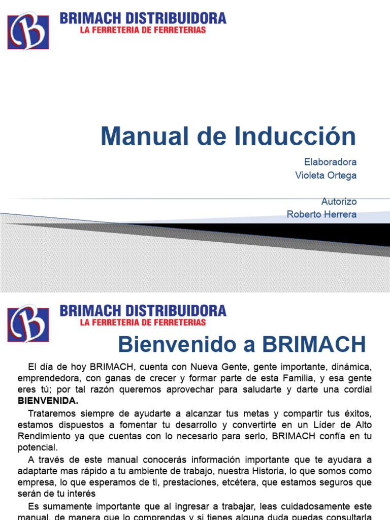 Manual de Induccion | PDF | Business | Salario