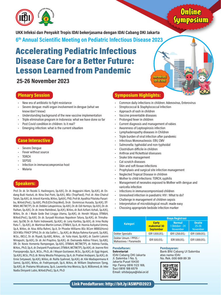 Leflet Asmpid New-3 | PDF | Infection | Immunology