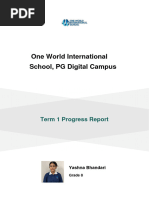 Report Card Qualifiers for Skills | PDF | Homework | Goal