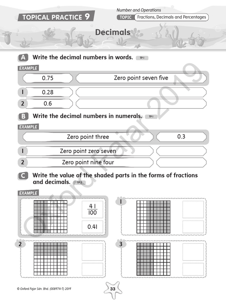 Year 3 - Practise - 3 | PDF | Decimal | Division (Mathematics)