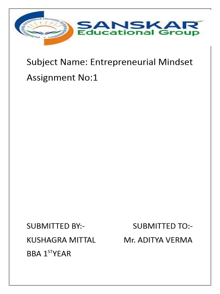 Kushagra Mittal | PDF