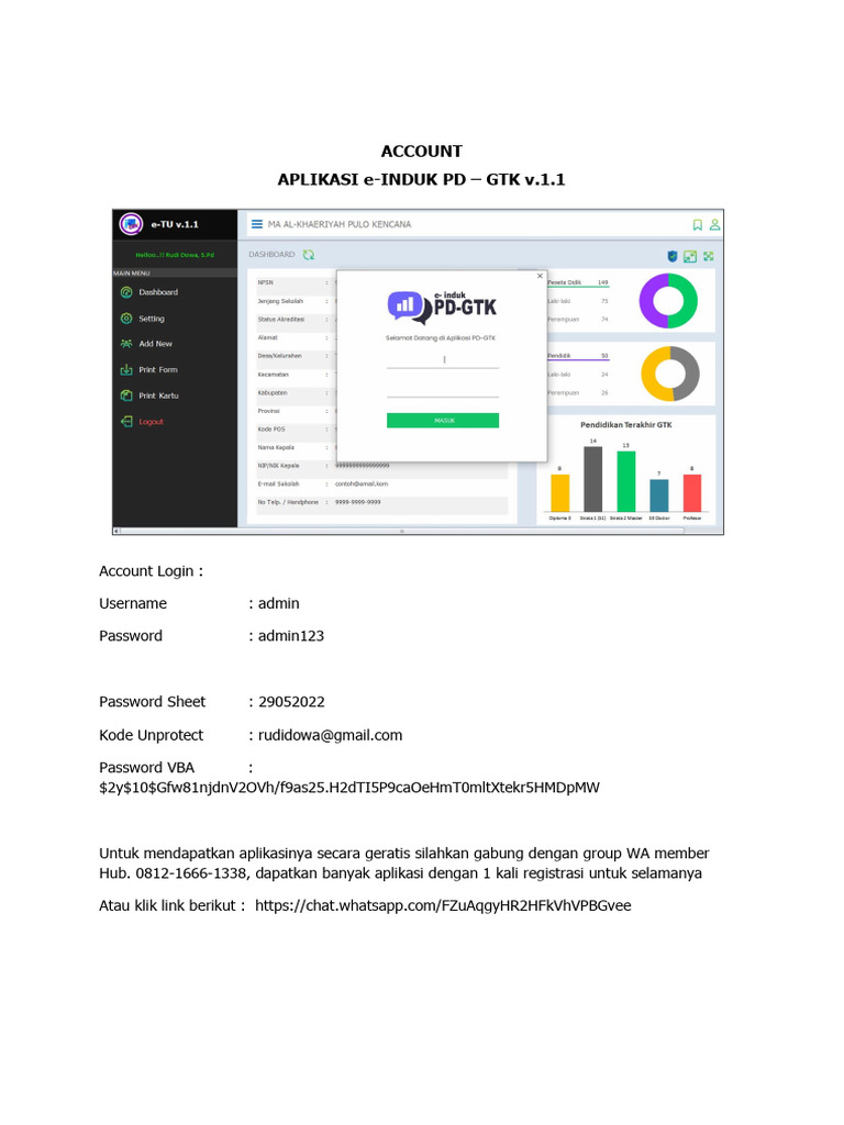 Aplikasi PD-GTK | PDF