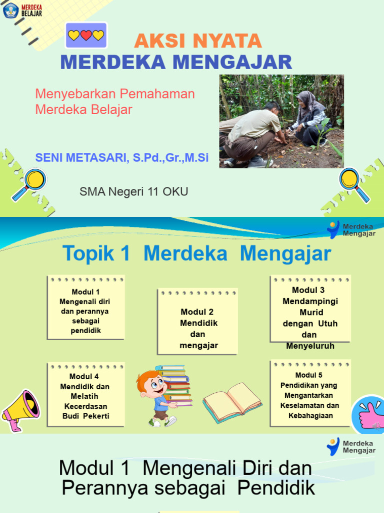 Paparan Merdeka Mengajar Dari Seni Metasari | PDF