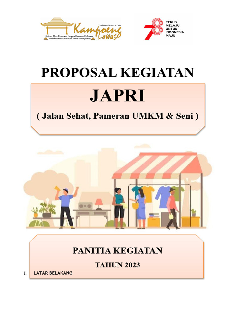 Proposal Jalan Sehat | PDF