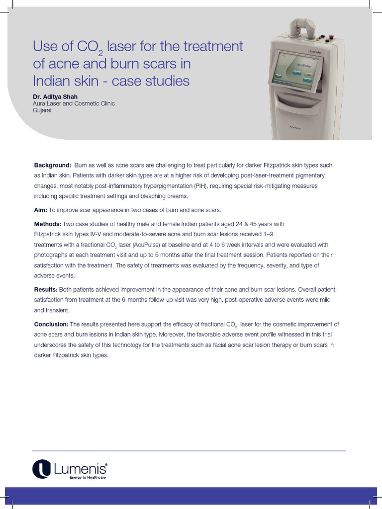 CO2 Laser for Indian Skin Scars | PDF | Scar | Medicine
