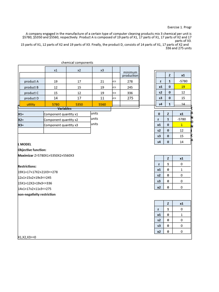 TASK 1 DETERMINISTIC METHODS Exercise 1 and 2 | PDF | Applied Mathematics | Algorithms