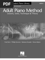 Hal Leonard Adult Piano Method - Book 1 | PDF