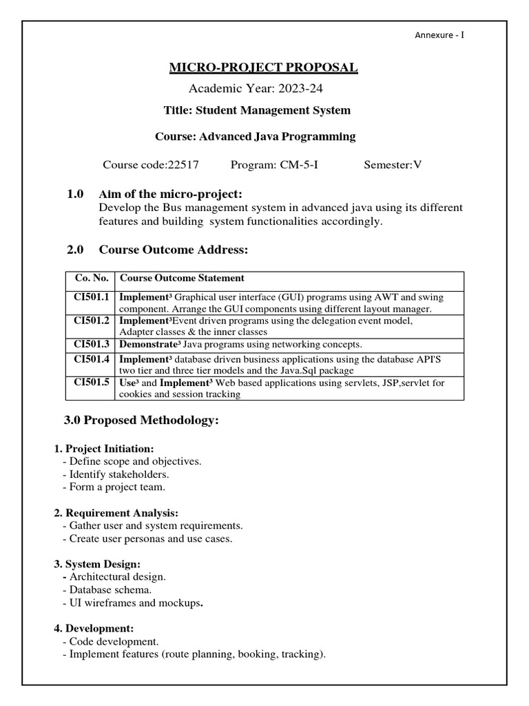 Ajp Propsal Pdf Java Programming Language Databases 9234