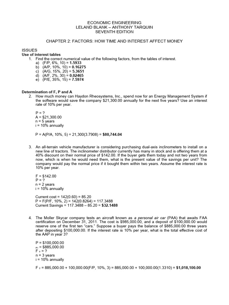 Solved Exercises | PDF