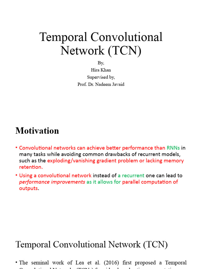 Temporal Convolutional Network Tcn Pdf Computational Neuroscience