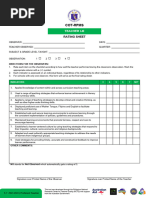 TII NCOI Rating Sheet | PDF