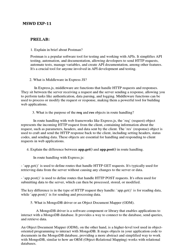 Mern Exp-11 | PDF | Mongo Db | Databases Mern Exp-11 | PDF | Mongo Db | Databases