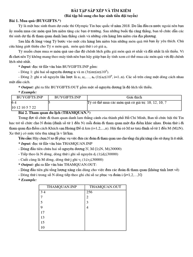 Bai Tap Bo Sung 11 10 | PDF