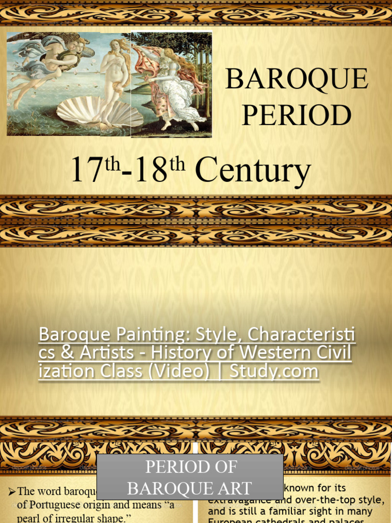 Baroque Art | PDF | Baroque | Paintings