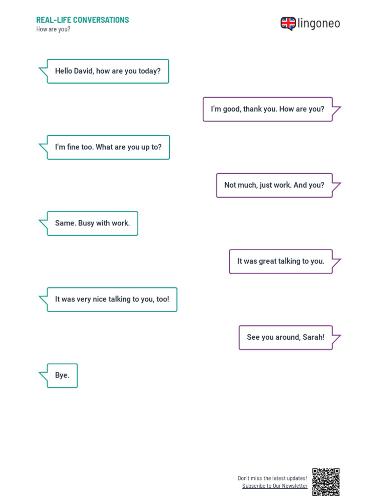 Casual Conversation Practice | PDF | Self-Improvement | Lifestyle