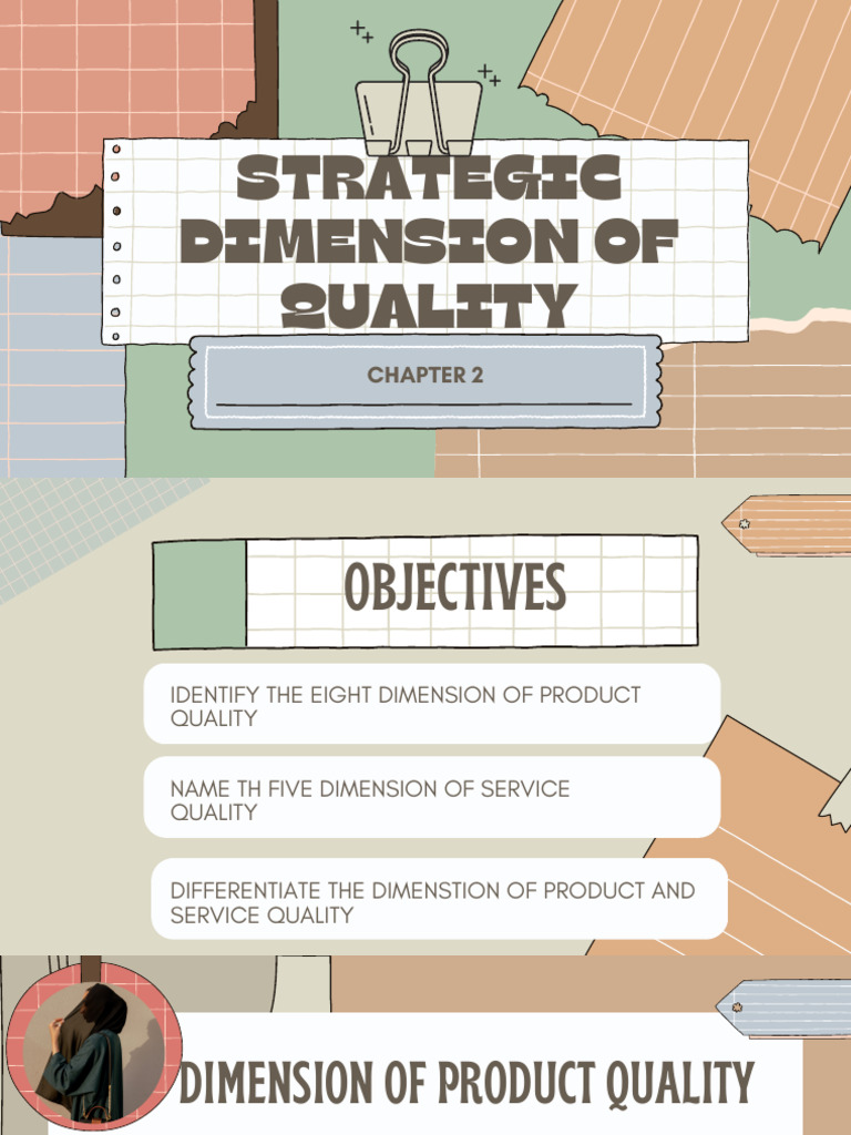 Chapter 2 Strategic Dimension of Quality | PDF | Reliability ...