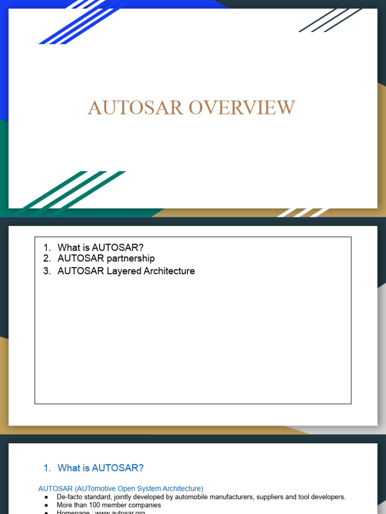 AUTOSAR | PDF