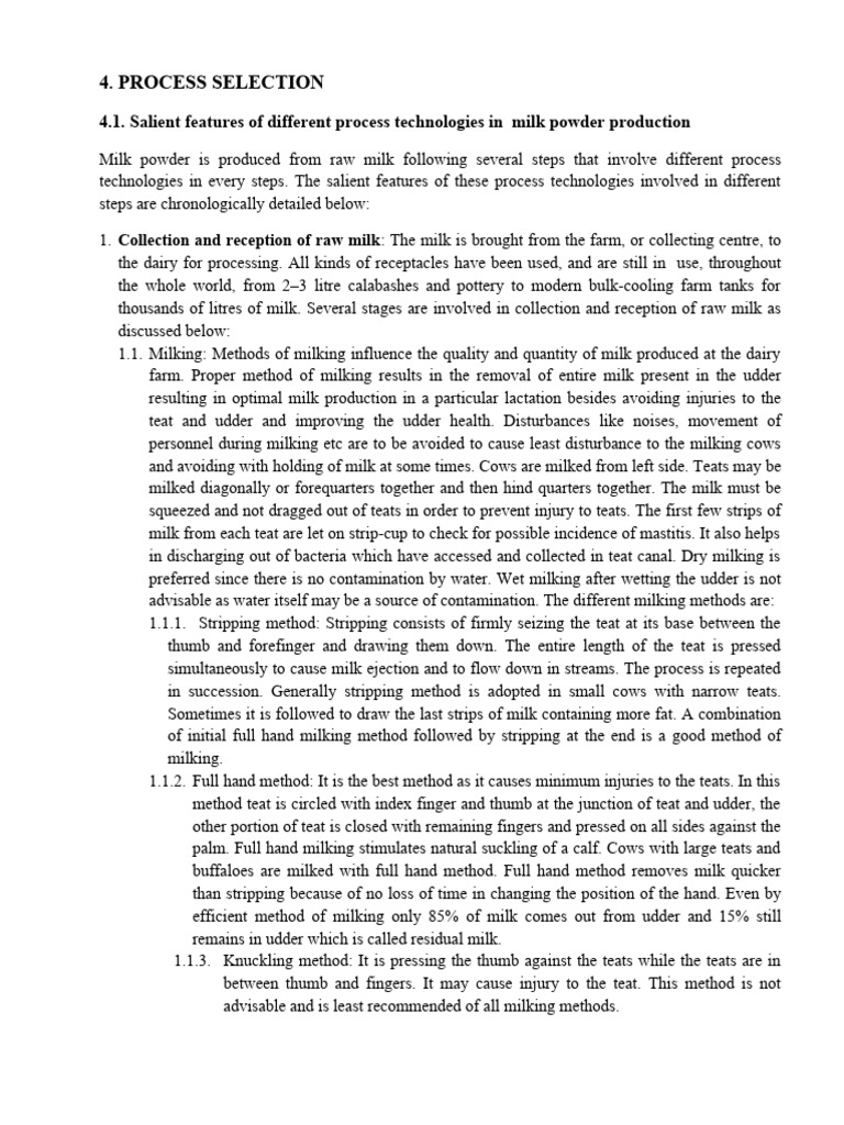 Process Selection | PDF