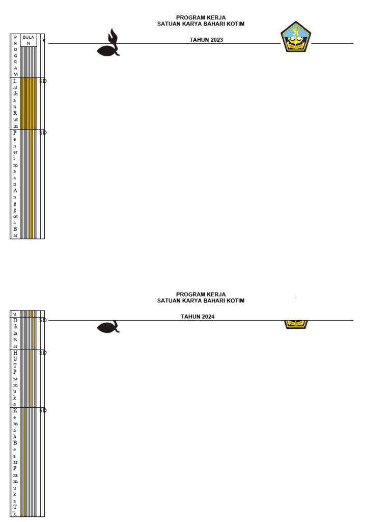 Program Kerja Saka 2023&2024 | PDF