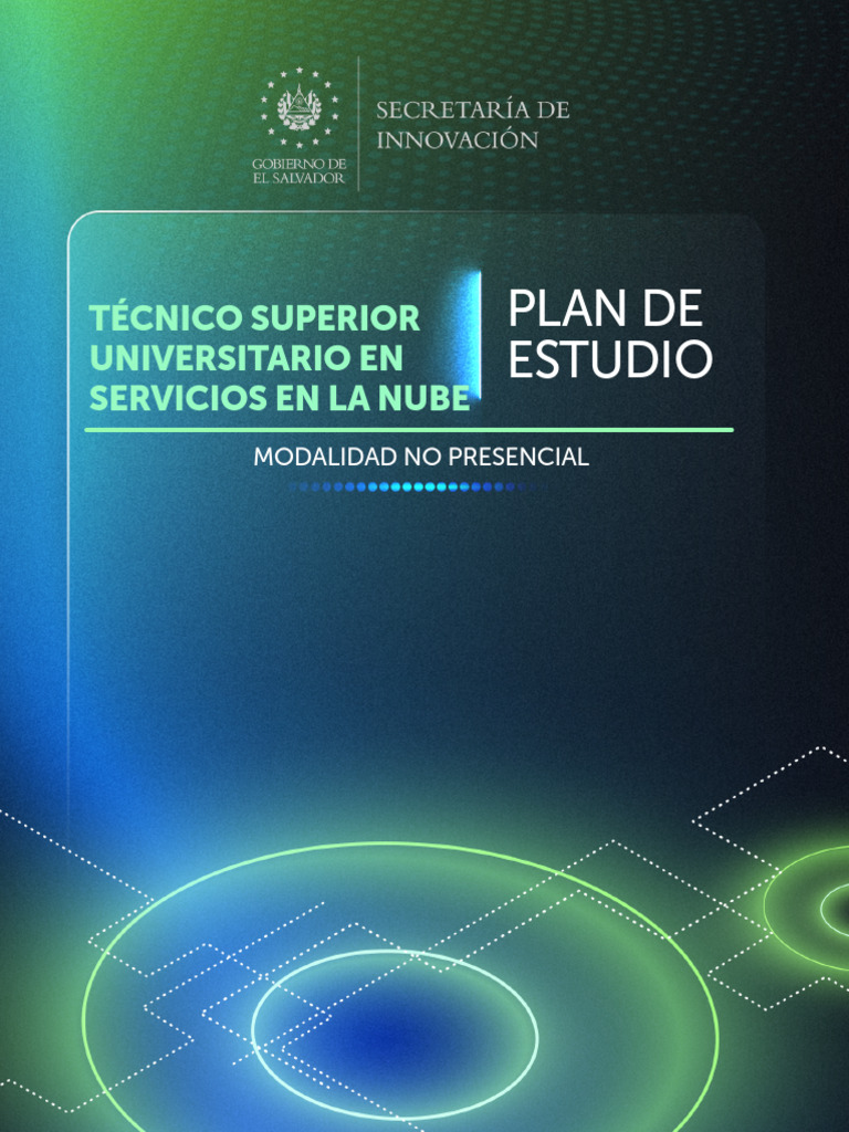 Tecnico Superior Universitarioen Serviciosenla Nube | PDF | Computación ...