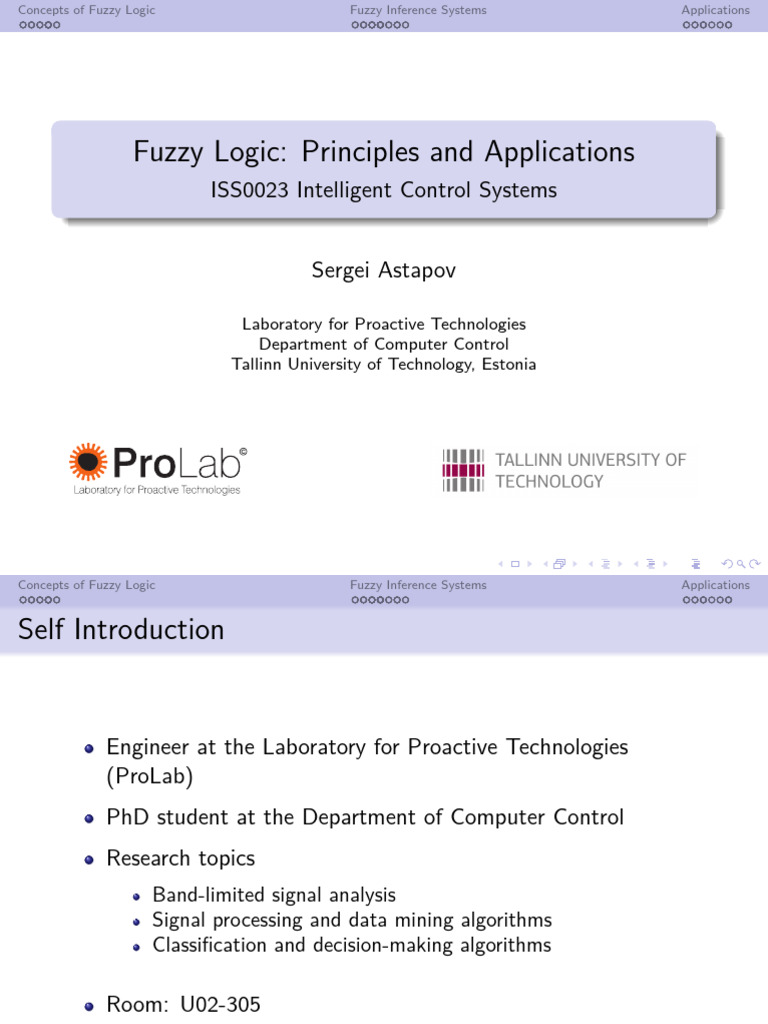 Fuzzy Logic (PDFDrive) | PDF | Fuzzy Logic | Logic