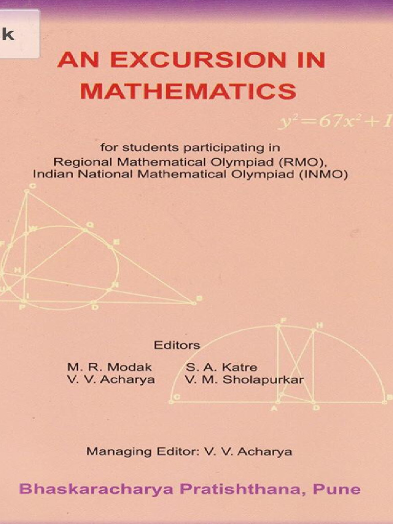 An Excursion in Mathematics | PDF