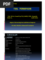 Ventilasi dan Perfusi Paru: Proses Gas | PDF | Pernapasan | Pembuluh Darah