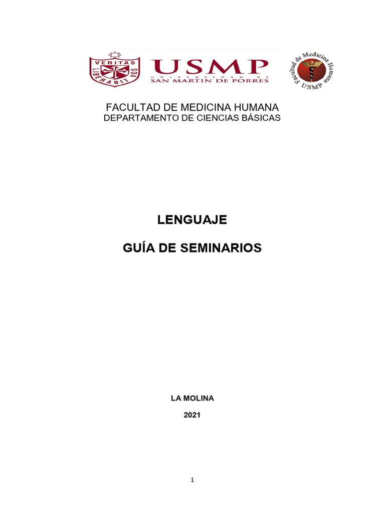GUÍA DE SEMINARIOS PARA EL ESTUDIANTE-USMP-FMH-2021 - Versión Final ...