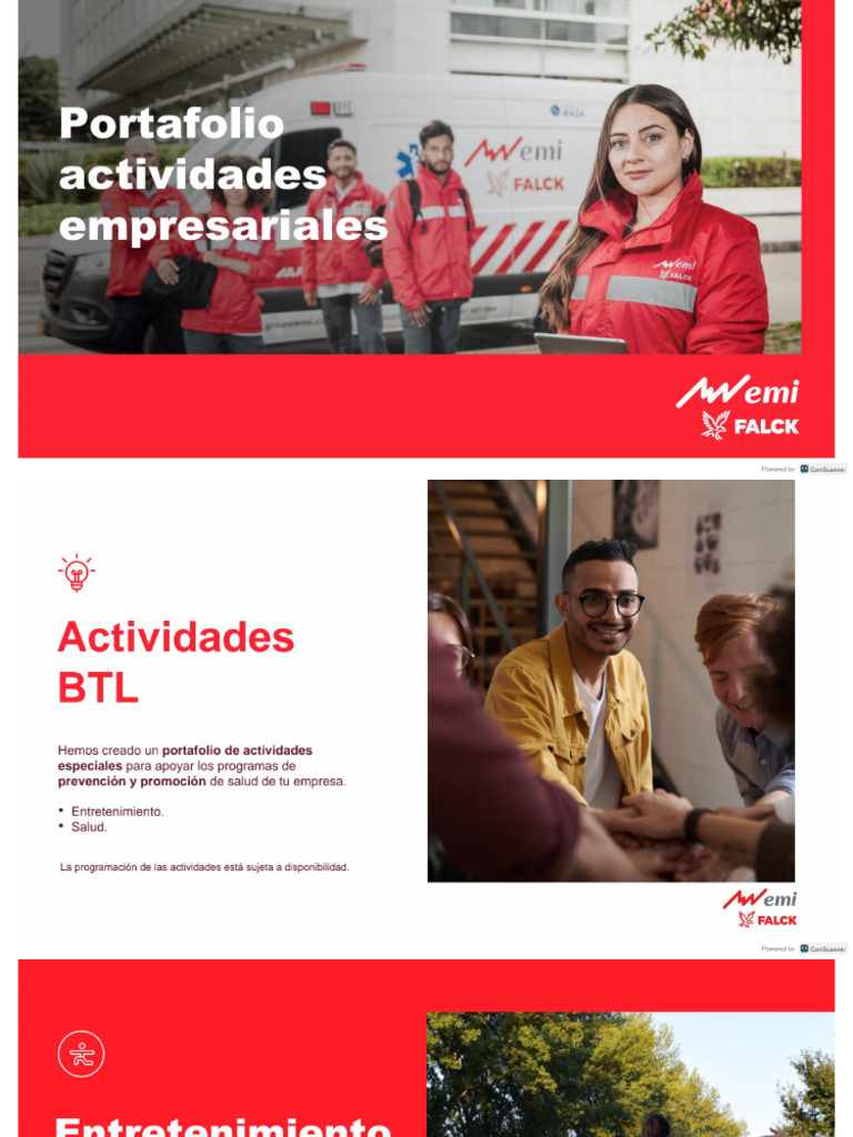 Emi Presentacion Activaciones BTL 2023 | PDF