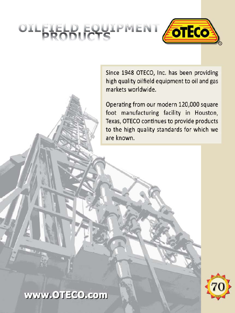Oteco Products Brochure | PDF