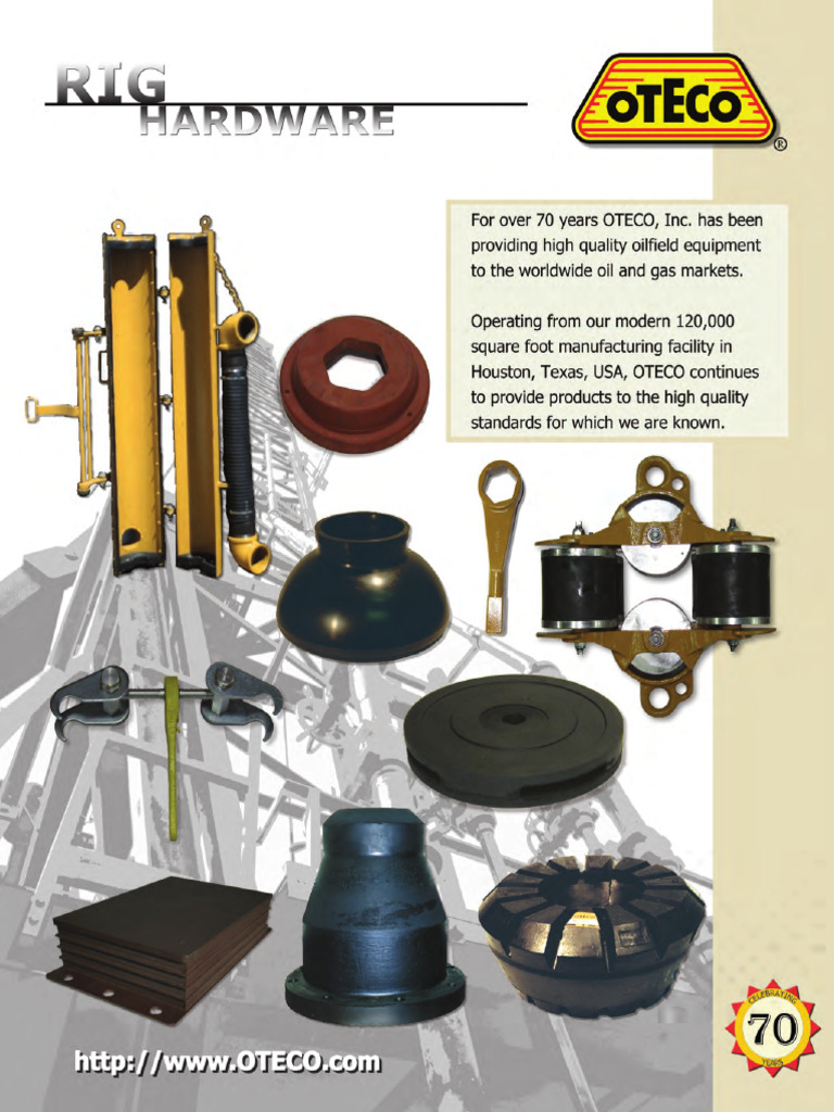 Rig Hardware Product Brochure | PDF