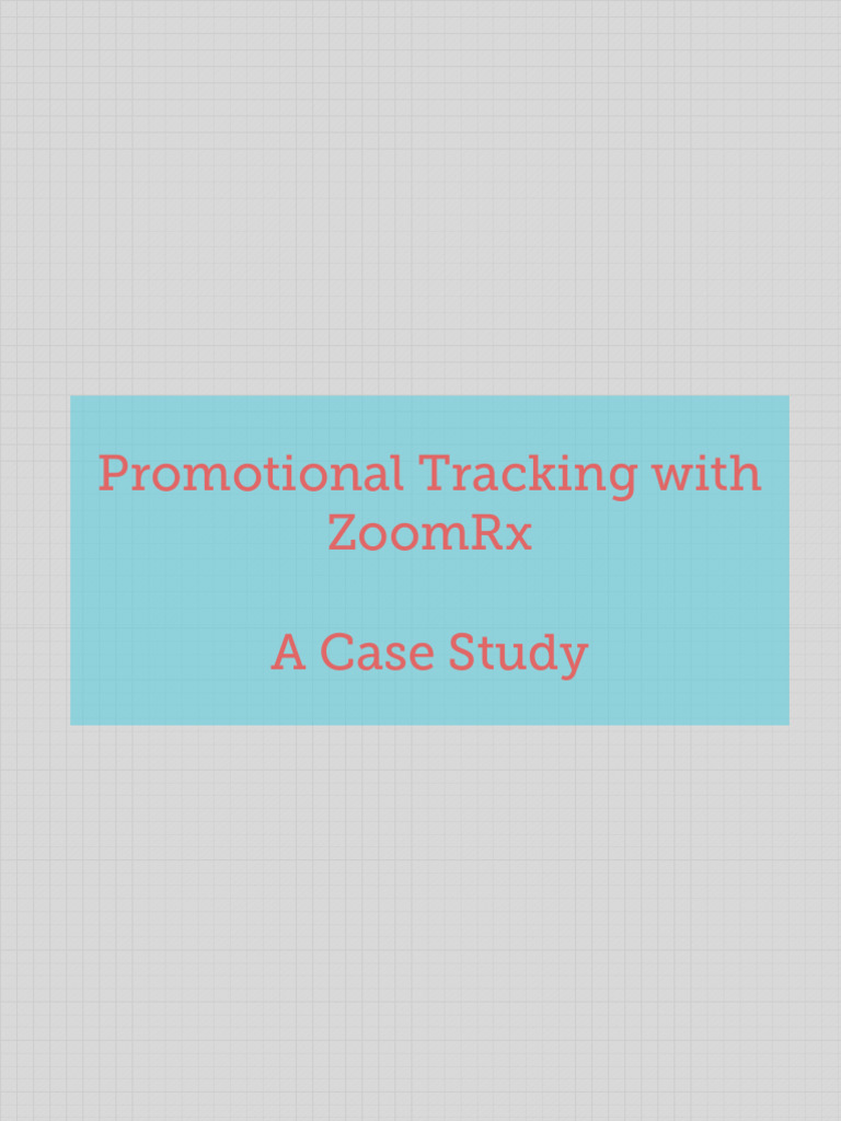 Silo - Tips Promotional Tracking With A Case Study | PDF | Sales | Behavior