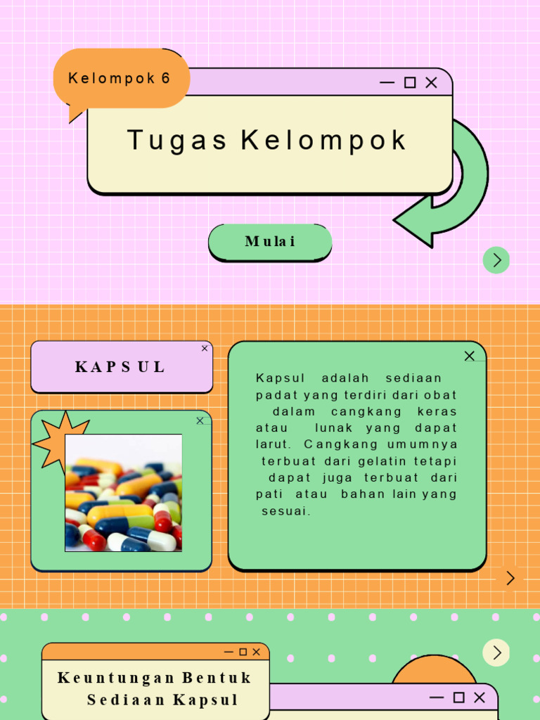 KELOMPOK 6 Keuntungan Dan Kerugian Sediaan Kapsul | PDF