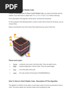 CFOP | PDF | Recreational Mathematics | Logic Puzzles