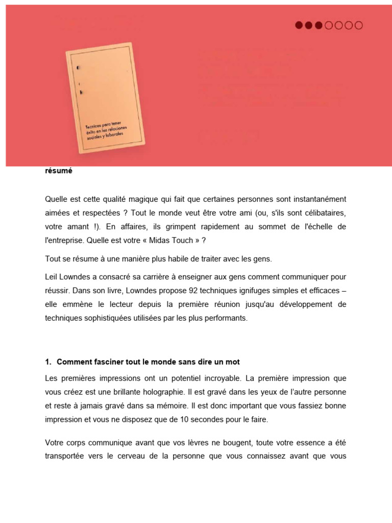 3. Comment communiquer avec les autres | PDF 3. Comment communiquer avec les autres | PDF