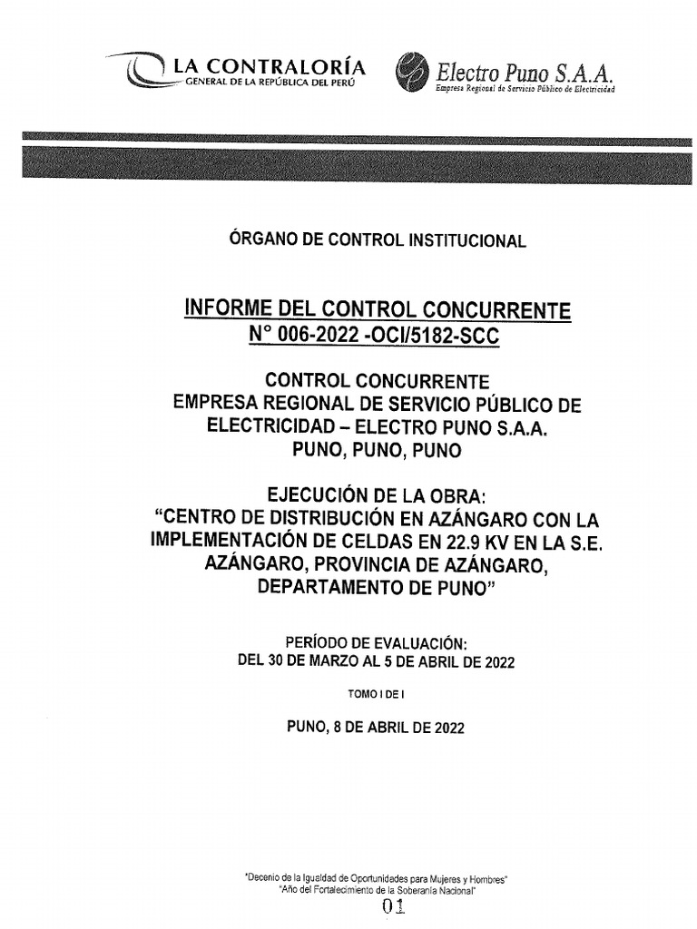 Control Concurrente Electropuno 0 | PDF