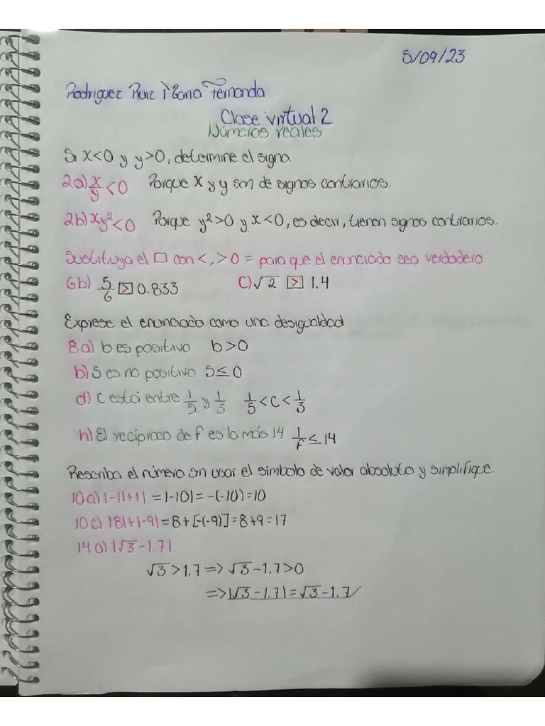 Clase Virtual 2 | PDF