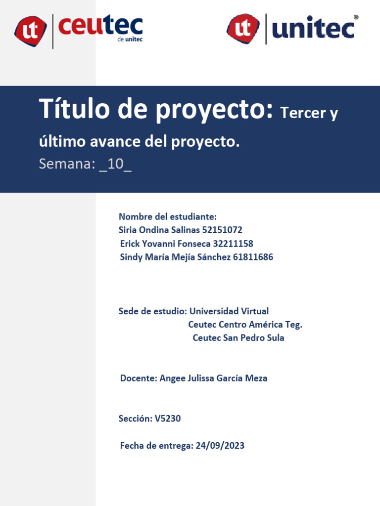 Tercer y Ultimo Avance-Gestion de La Comunicacion | PDF