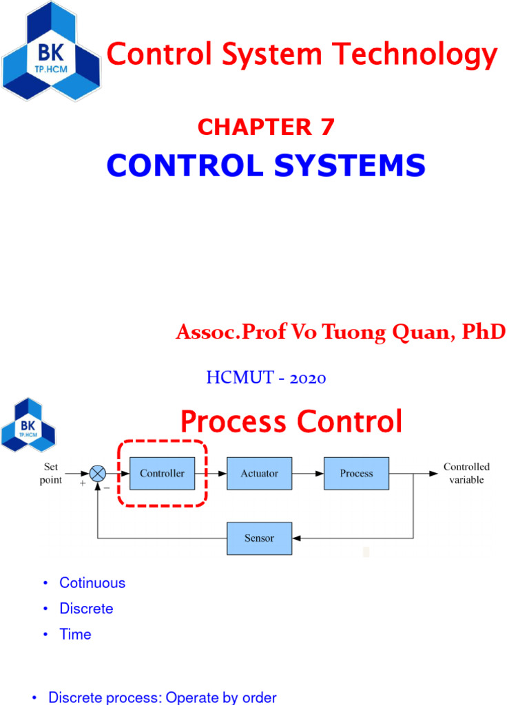 Chapter 7 - Control System | PDF | Computer Engineering | Systems Engineering