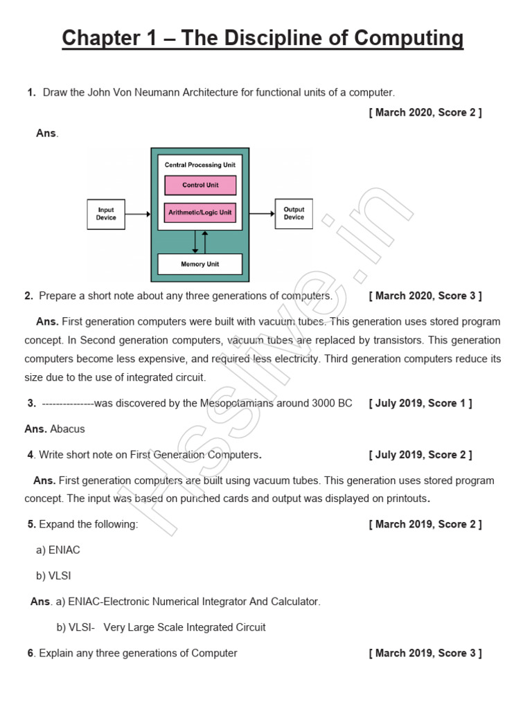 Computer Science Basics | PDF | Computer Data Storage | Read Only Memory