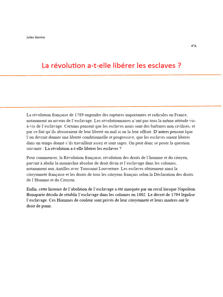 Toussaint Louverture | PDF