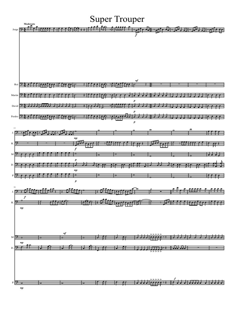 Super Trouper TRB | PDF