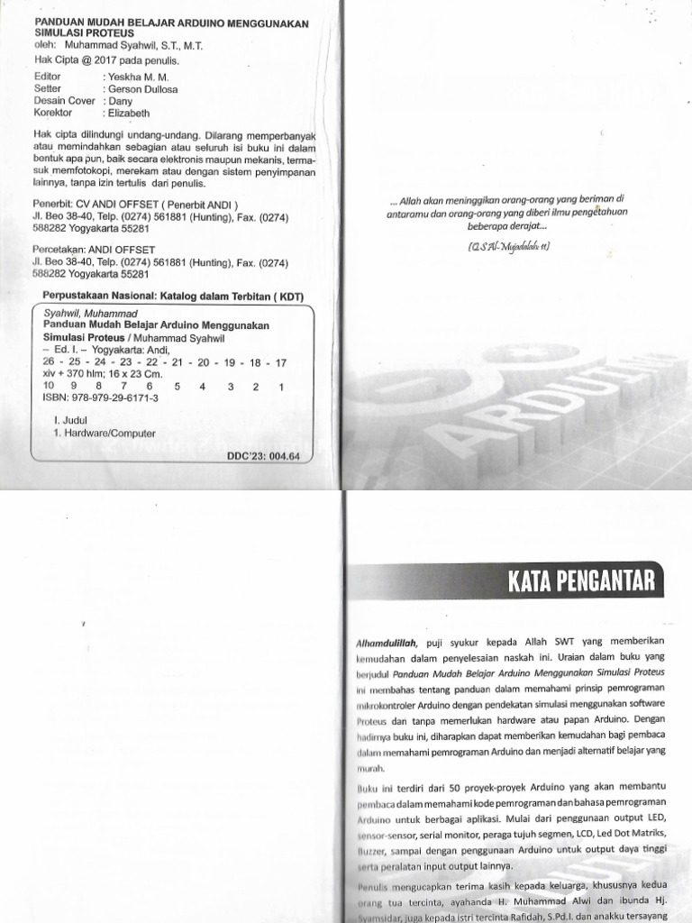 Pengantar-Belajar Arduino DG Silmulasi | PDF