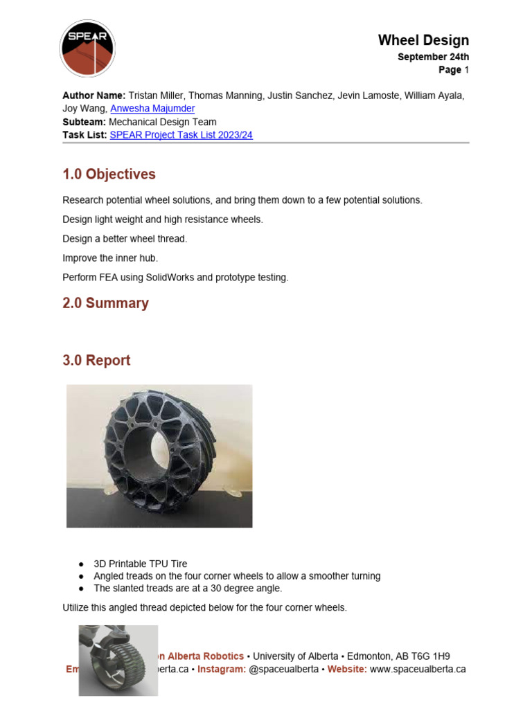 Case Study Wheels | PDF