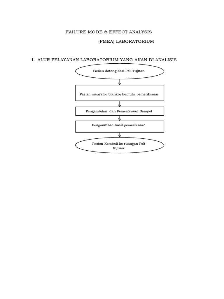 FMEA Laboratorium | PDF