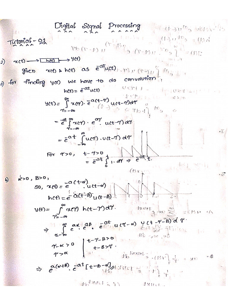 DSP Tutorial | PDF DSP Tutorial | PDF
