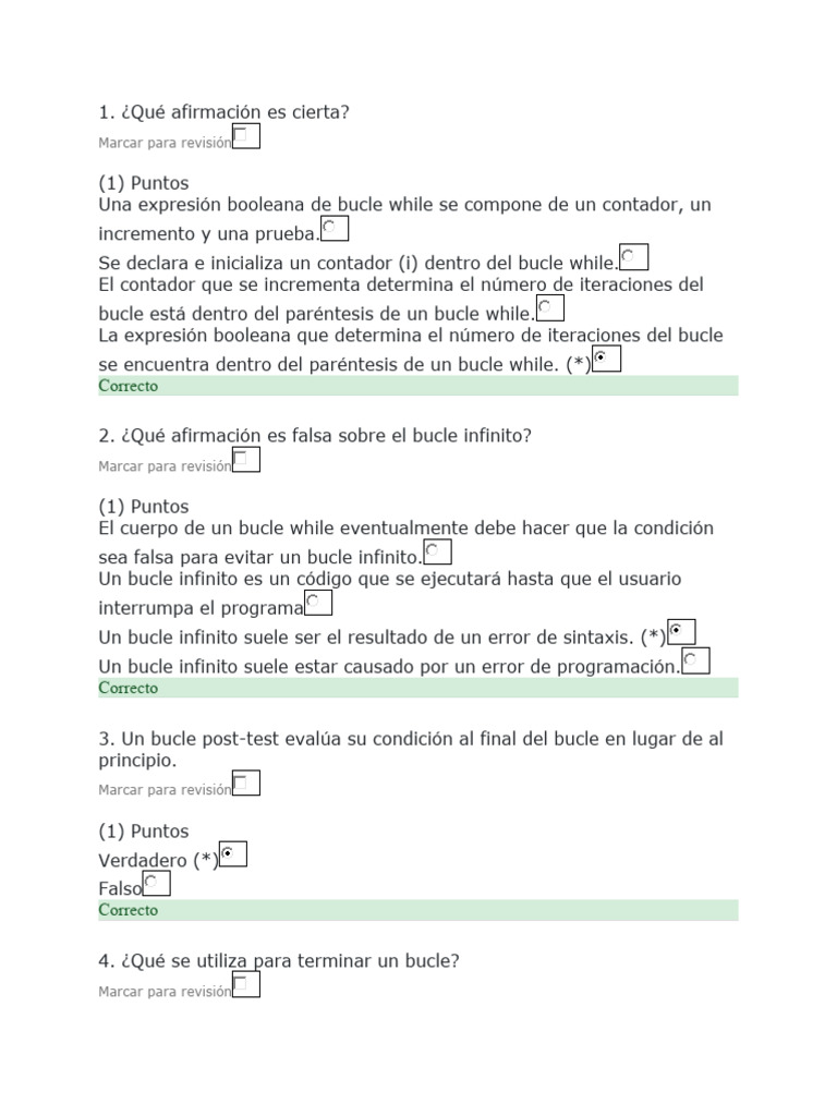 Prueba El Examen Final de Fundamentos de Java de JFo | PDF ...